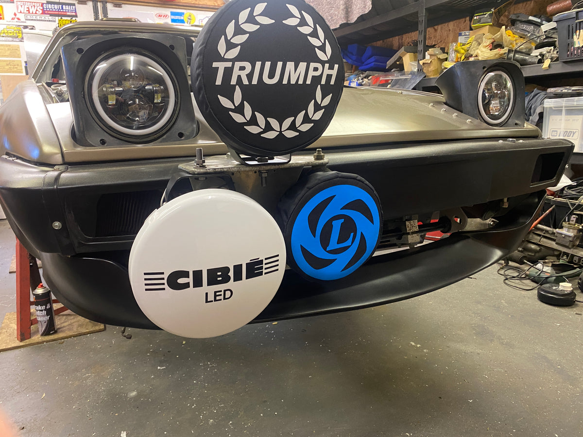 Classic car spot light covers store